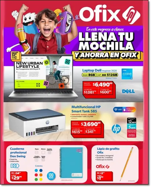 Catálogo Ofix Papeleria: Ofertas 20Jul-13Ago 2024 | CatalogosMX