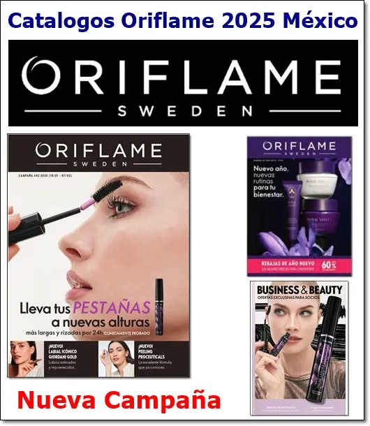 Oriflame Campaña 14 2025 México • CatalogosMX