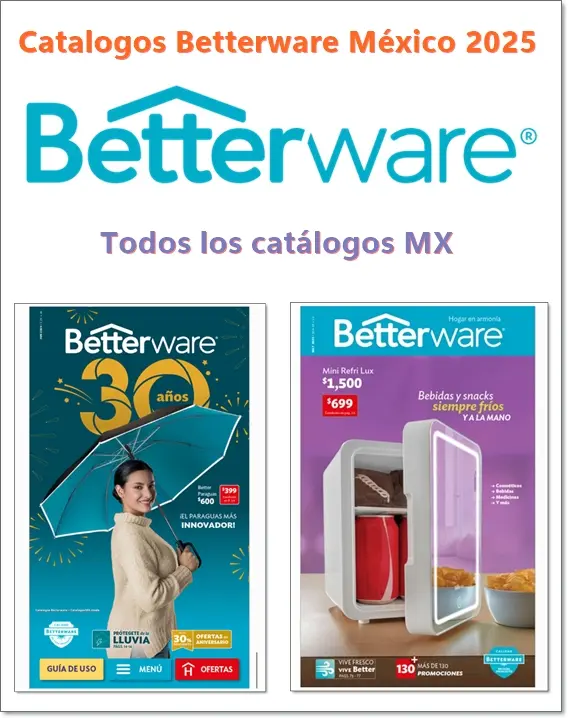 Catálogo Betterware Diciembre 2025 México • CatalogosMX