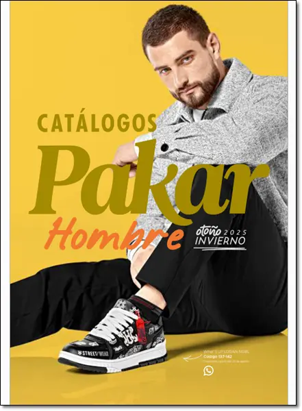 Catálogo Pakar Caballero 2025: Calzado de Moda • México | CatalogosMX