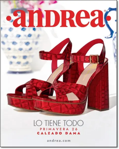 Andrea Confort Catálogo 2026 Zapatos De Primavera México Catalogosmx